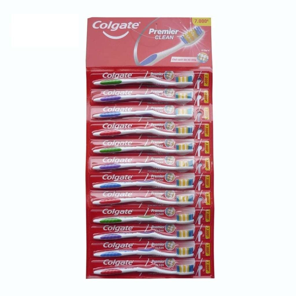 Colgate Premier Clean toothbrush Pack 12